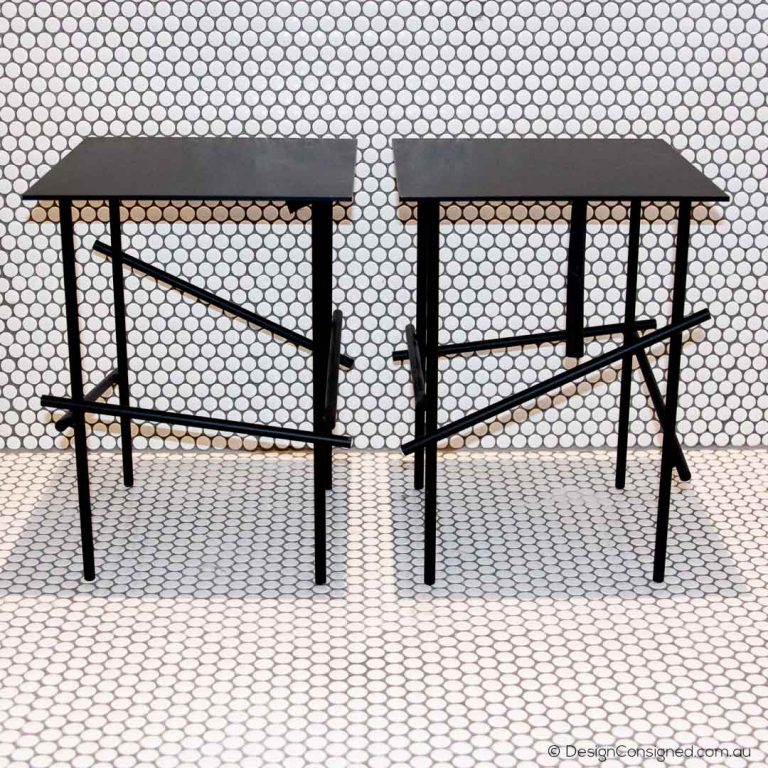 Moroso Shanghai Tip side tables - Design Consigned