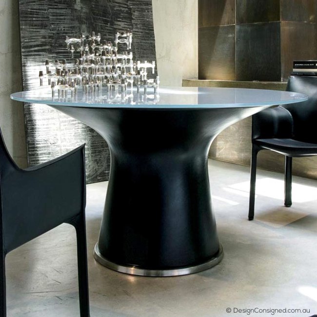 Poliform Concorde dining table by Emmanuel Gallina - Design Consigned