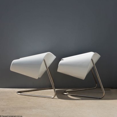 CL9 ribbon chairs for Bernini - Design Consigned