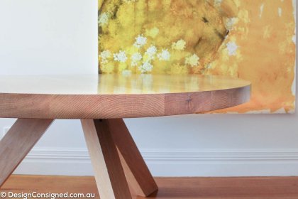 Tripod table from Mark Tuckey - Design Consigned