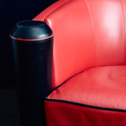 Memphis style chairs by Adam Tihany - Design Consigned