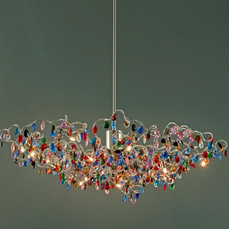 Harco Loor crystal pendant light - Design Consigned