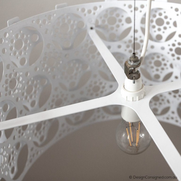 Lace pendant light by Bernabei Freeman - Design Consigned