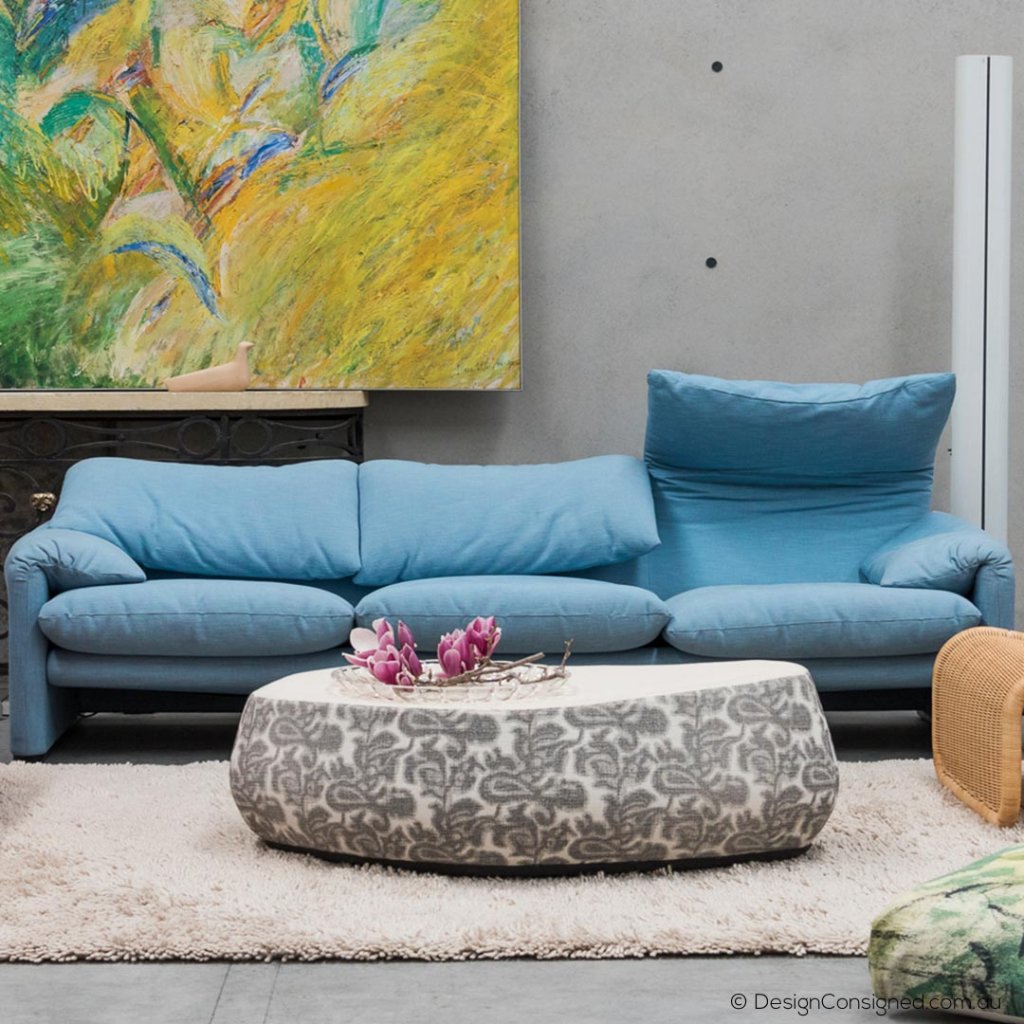 Moroso fjord ottoman - Design Consigned