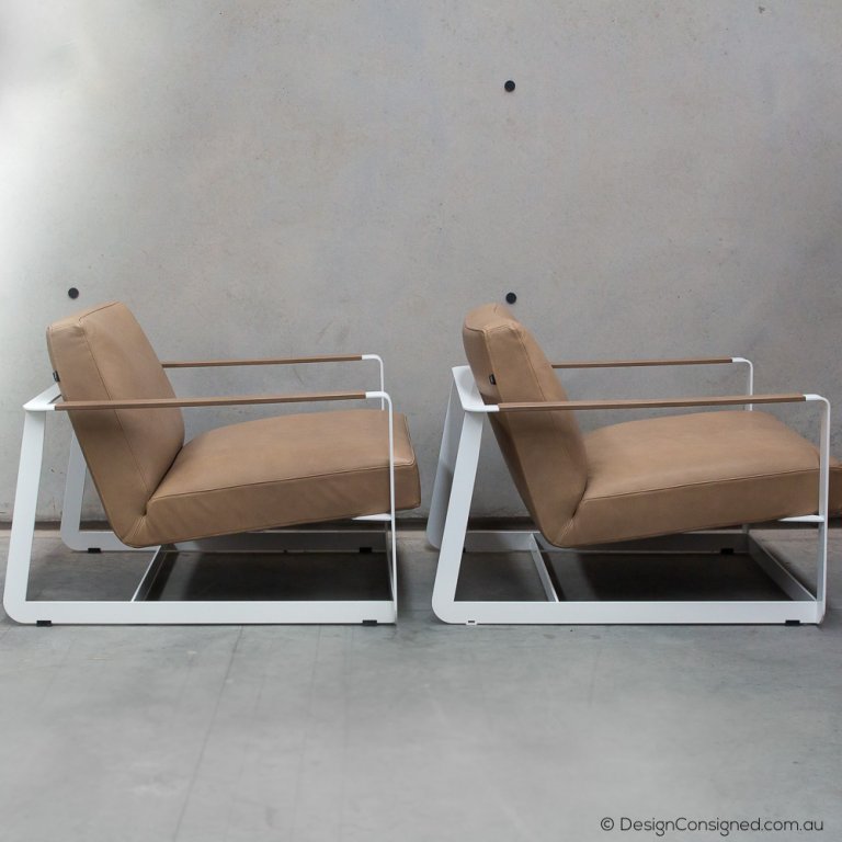 Poliform Gaston lounge chair by Vincent Van Duysen - Design Consigned