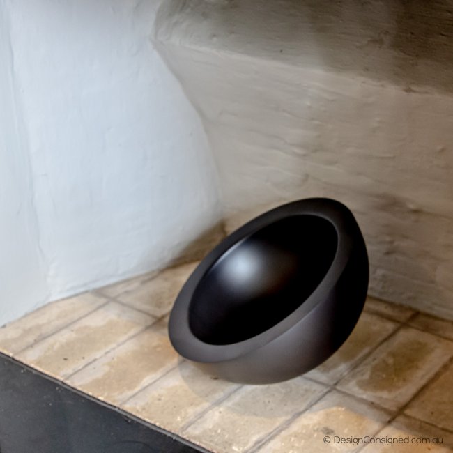 black Hemisphere bowl by John Pawson for WOW - Design Consigned