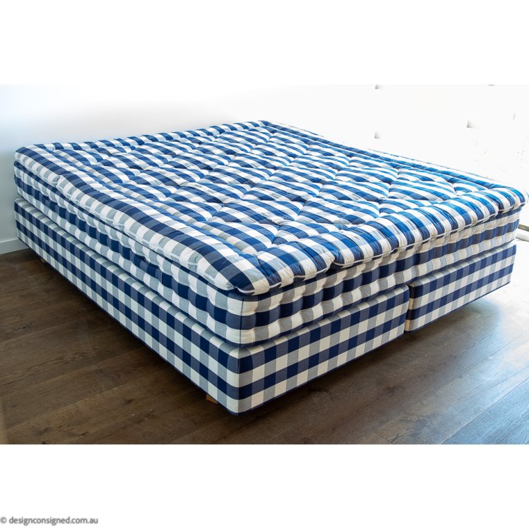 King Bed by Hastens Sweden - Design Consigned