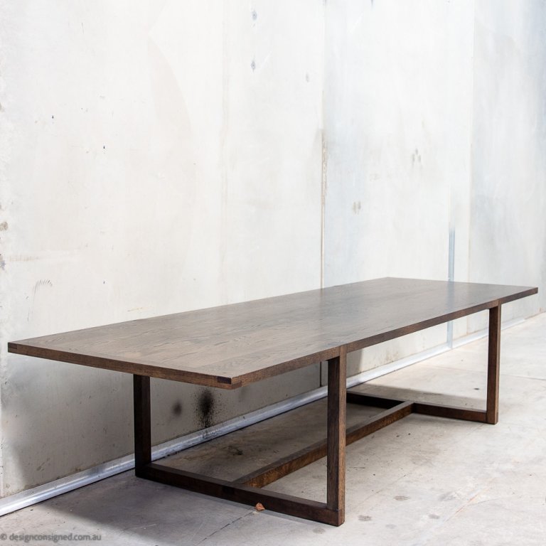 Barrett dining table by Andrew Lowe Design Australia – Design Consigned