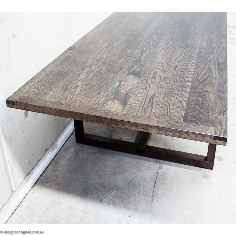 Barrett dining table by Andrew Lowe Design Australia – Design Consigned