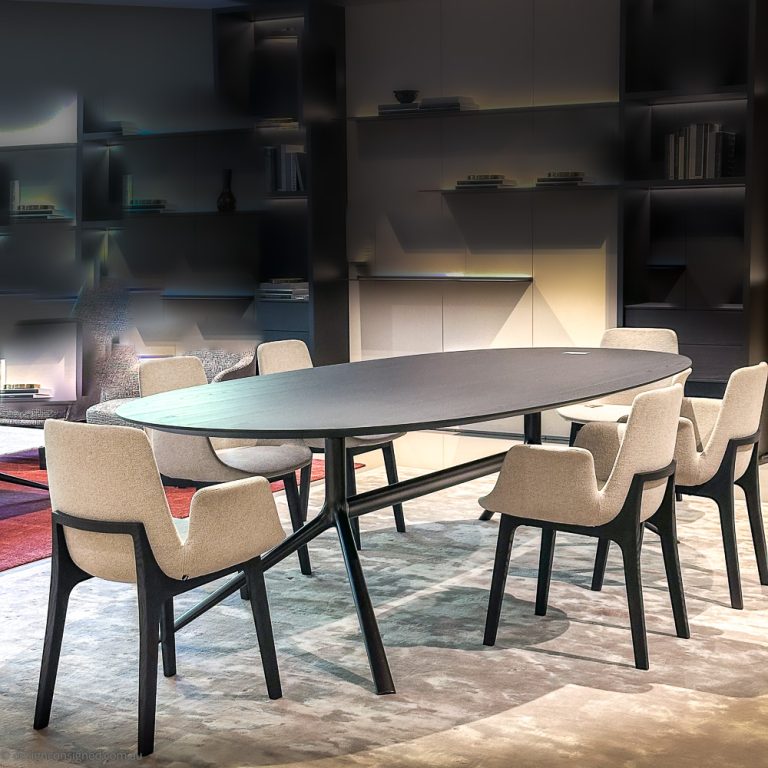 Mondrian dining table by JM Massaud for Poliform - Design Consigned